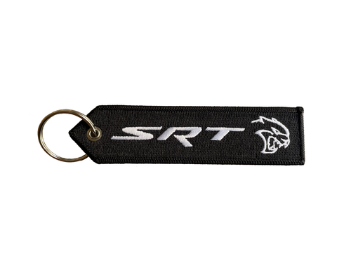 Embroidered Keychain for Dodge SRT Challenger R/T SXT Charger Durango ...