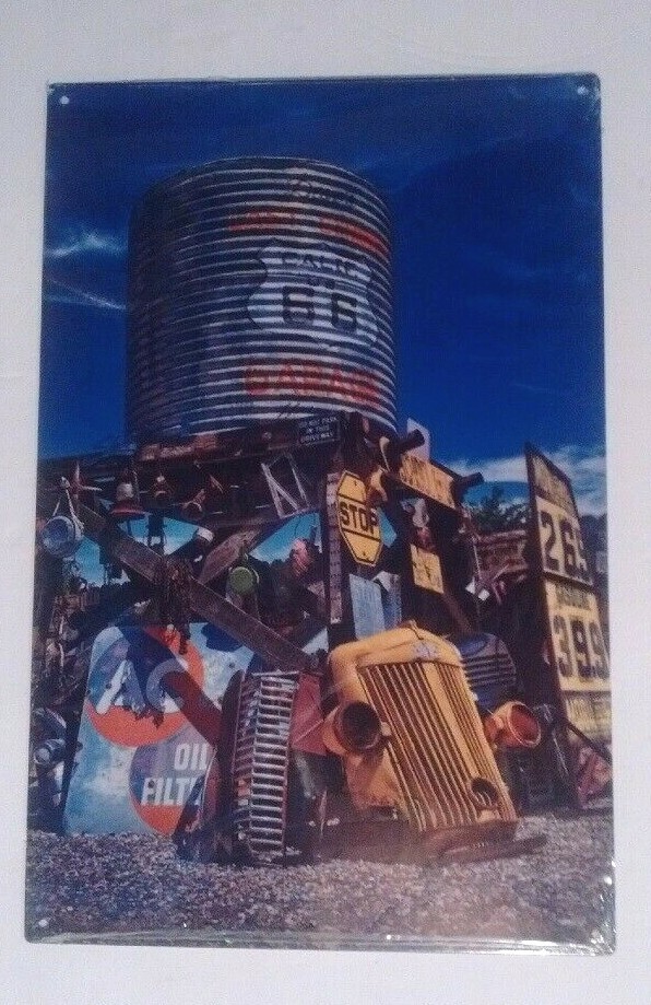 Signs Water Tower Sign 24 Gauge Steel Home Office Shop Bar Great Gift ...