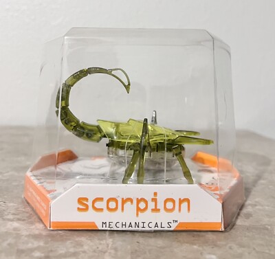 HEXBUG- GREEN Scorpion Mechanicals Robot Insect Micro Robotic Creatures ...