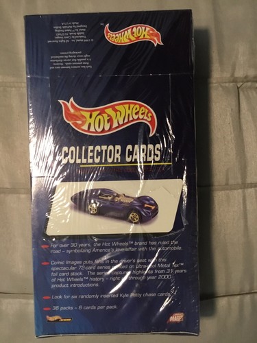 1999 Hot Wheels Trading Cards New In Sealed Box | eBay