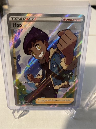Pokemon Champions Path Hop 73/73 Trainer Supporter Card Rare Full Art ...