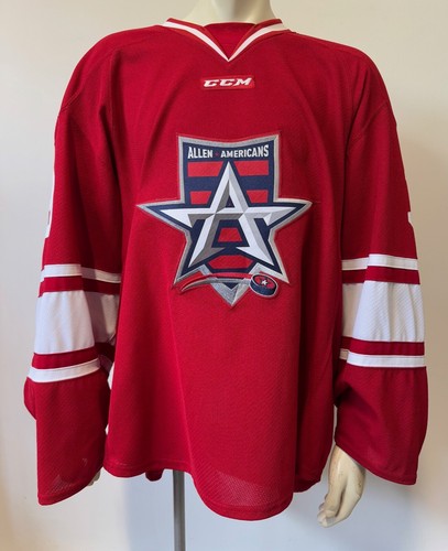 2015-2017 Kyle Neuber #39 Allen Americans ECHL Team Issued CCM Hockey ...