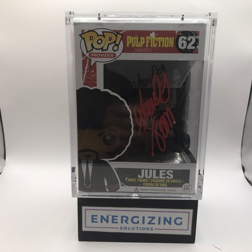 Funko Pop! Pulp Fiction Jules Signed Samuel L. Jackson #62 (Beckett COA ...
