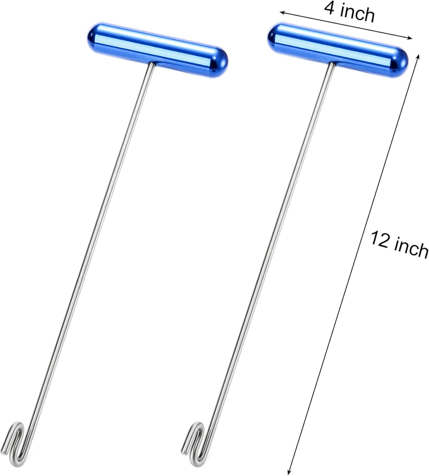 2 Pack Fishing Hook Remover, 12" Fish Dehooker Tool Saltwater Fish Hook ...