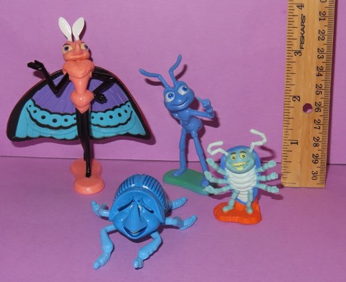 Disney A Bugs Life Pixar Figure PVC Cake Topper Gypsy Moth Flik Mattel ...