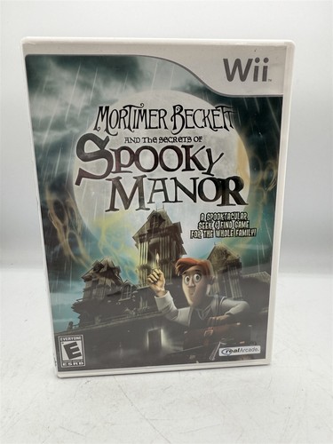 NINTENDO WII MORTIMER BECKETT AND THE SECRETS OF SPOOKY MANOR COMPLETE ...