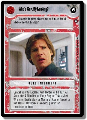 SWCCG: Who's Scruffy-Looking? [Lightly Played] Hoth Star Wars CCG ...