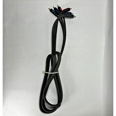 RCA Coaxial Component Video Cables 6FT Red Green Blue HDTV DVD VCR COAX ...