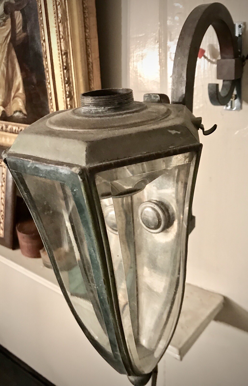 PAIR - 1911 Pierce Arrow Limousine Running Lamps w/mounting brackets ...