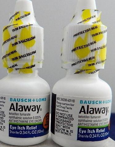 2X Alaway Bausch + Lomb Eye Itch Relief 10ml Exp 1/25 310119022412 | eBay