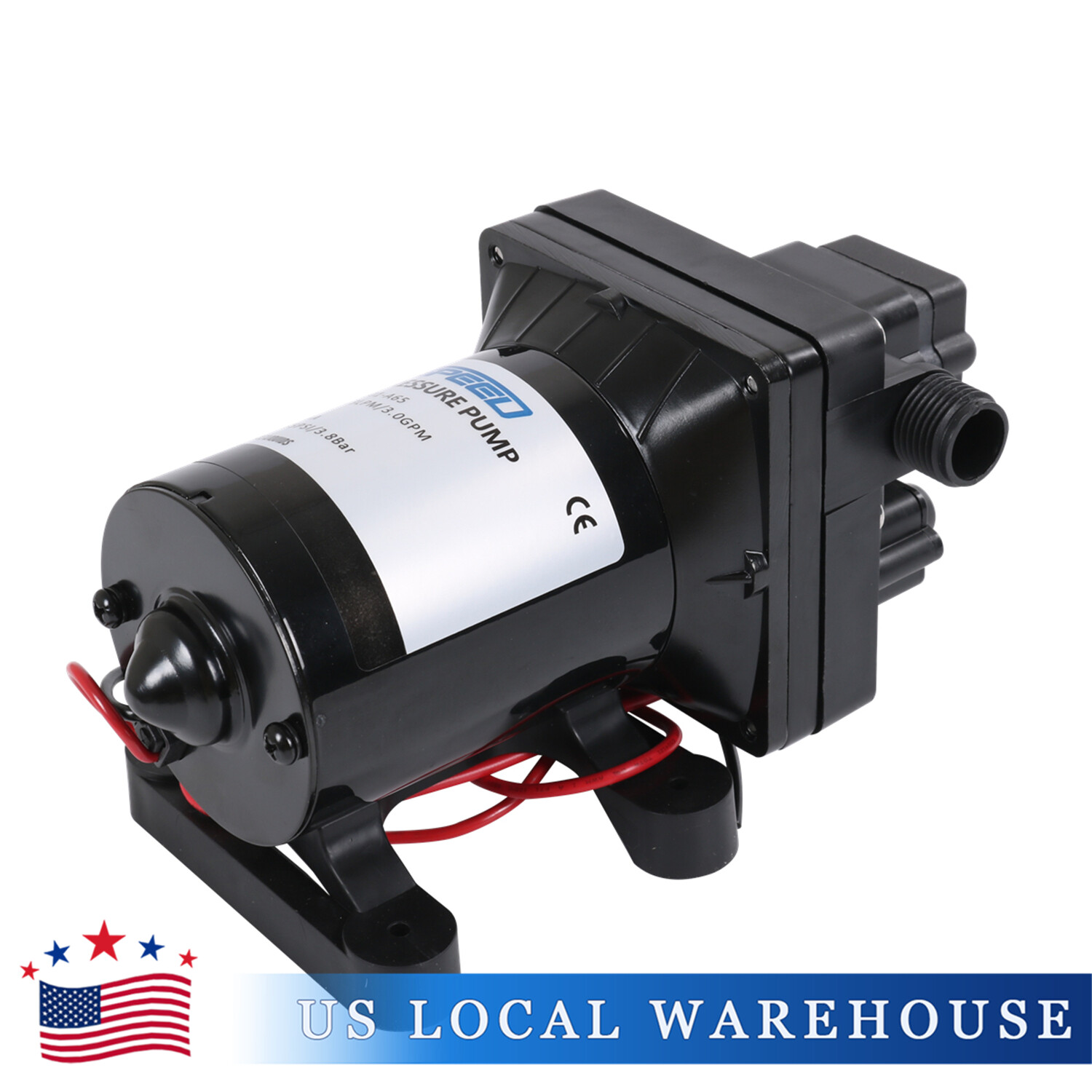 JDMSPEED RV Water Pump 12V 3.0 Gpm with Strainer For Camper 4008-101 ...