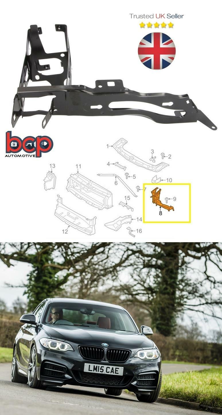 BMW 1 SERIES F20 HEADLIGHT BRACKET SUPPORT PANEL 51647245791 LEFT ...