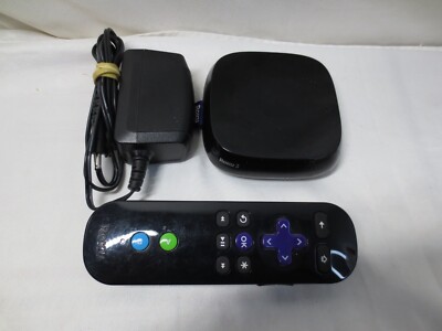 Roku 3 (4200X - 3rd Generation) Media Streamer w/ remote. Tested And ...