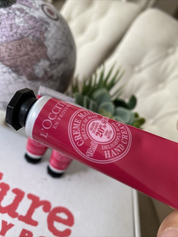 Shea Butter Delightful Rose Hand Cream by Loccitane for Unisex - 10 ml ...