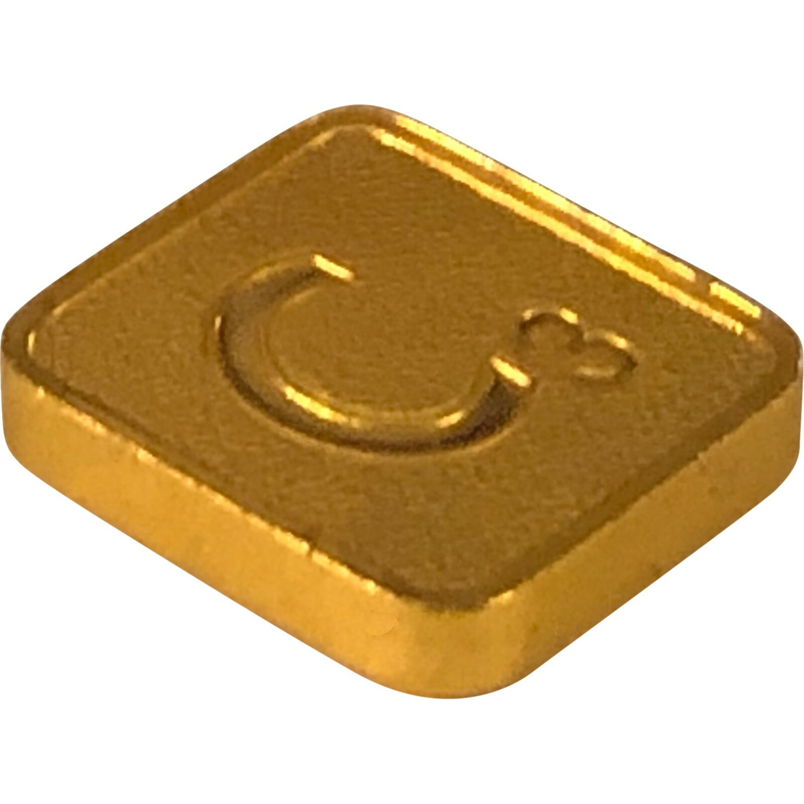 Replacement (individual) Letter Tile, Franklin Mint 24K Gold Scrabble ...