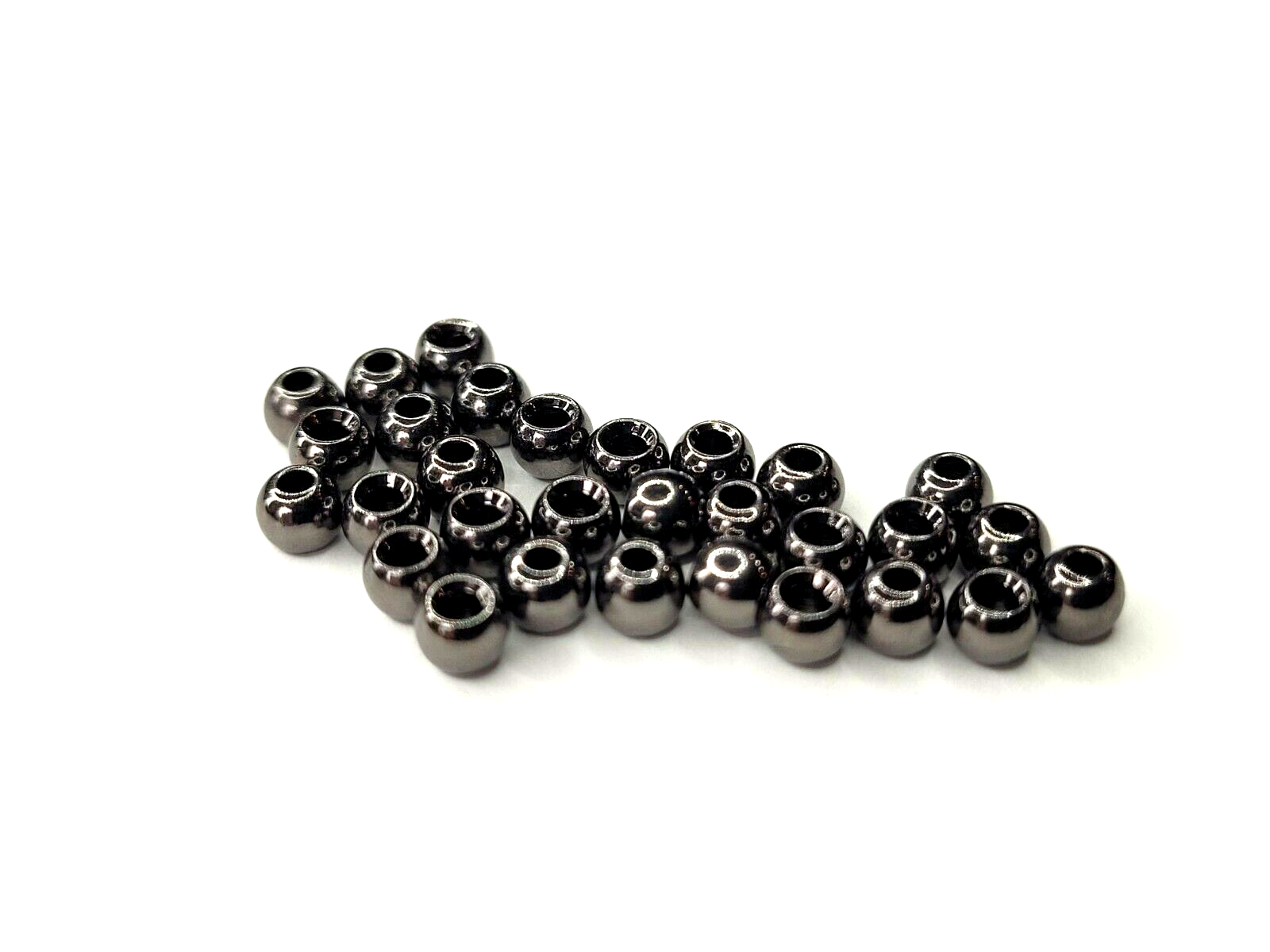 METALIC BRASS BEADS - Fly Tying Beads - Countersunk Bead - Nymph - 14 ...