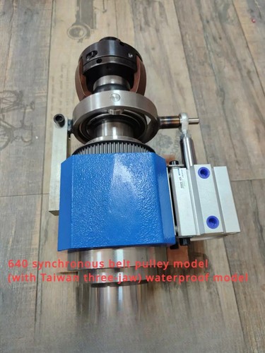 Spindle Type Rotary Pneumatic Clamp Base Collet Small Machine Tool ...