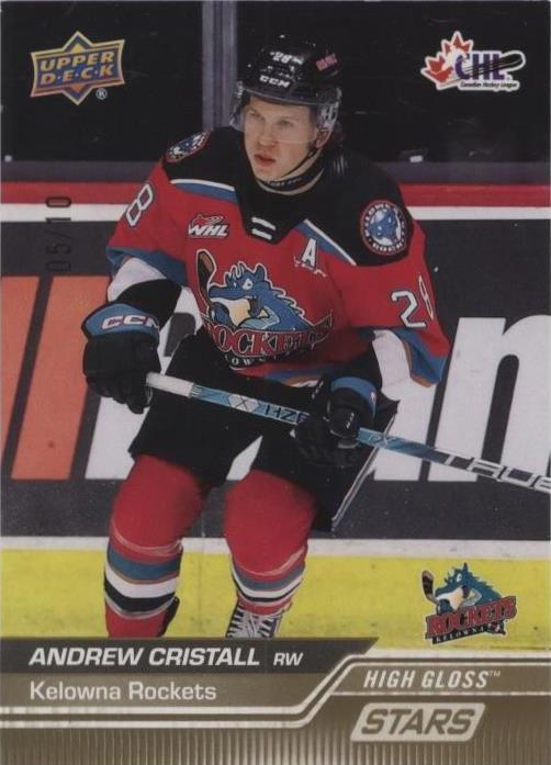 2023-24 Upper Deck CHL - Stars Andrew Cristall #319 High Gloss /10 (RC ...