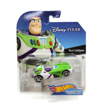 Hot Wheels Disney Character Cars Buzz Lightyear New Sealed Free ...