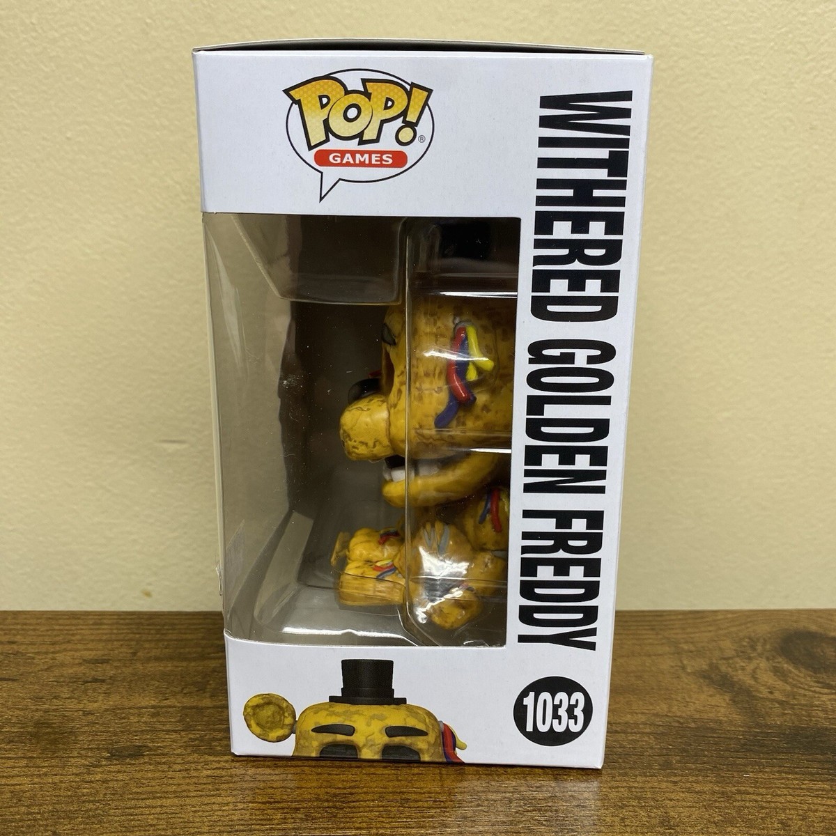 Withered Golden Freddy Pop
