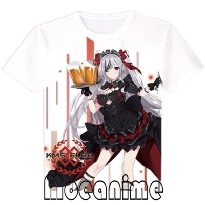 Azur Lane KMS Elbe T-shirt Short Sleeve Unisex Tee XS-4XL Gift B118 | eBay