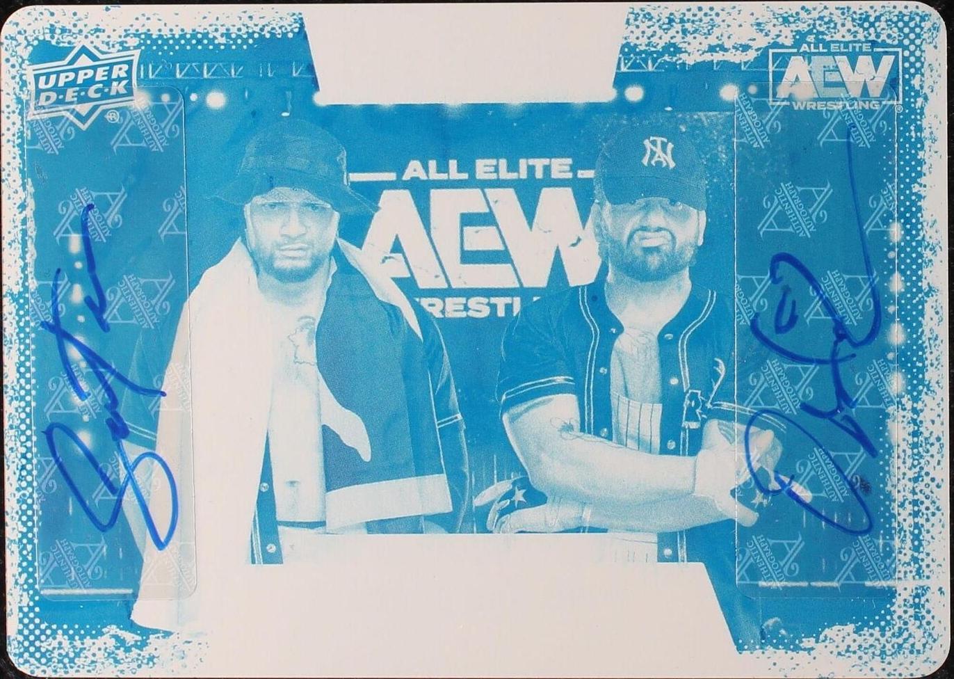 2022 Upper Deck AEW All Elite Wrestling - Tag Teams Ortiz, Santana #86 ...