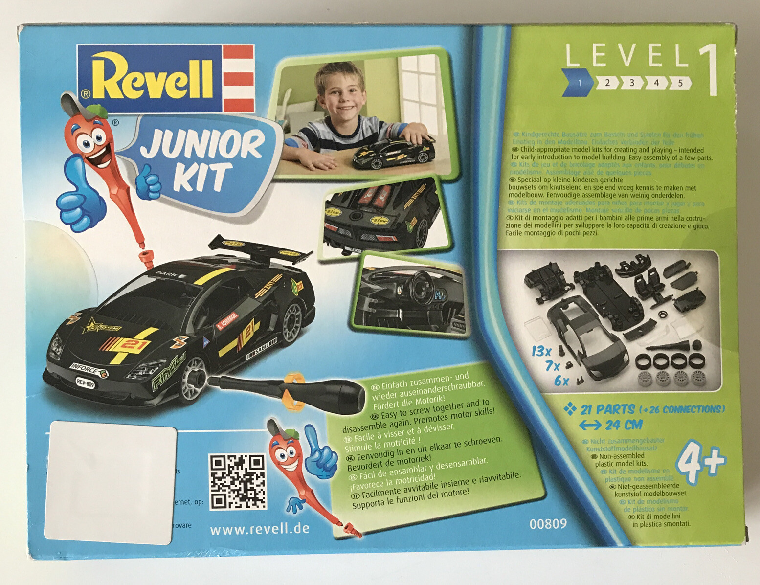 Revell 00809 Junior Racing Car Model Kit for sale online | eBay