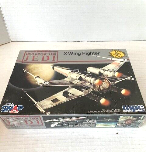 Star Wars Return Of The Jedi X-Wing Fighter SNAP Model Kit Sealed 1990 ...