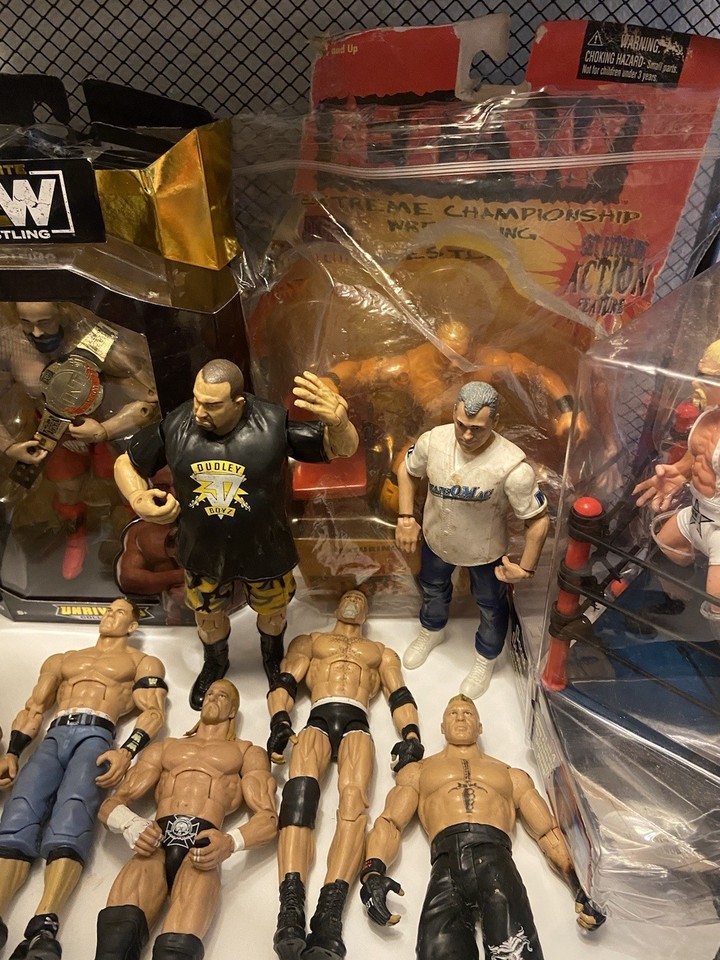 Huge WWE ECW MATTEL ELITE WRESTLING FIGURE TOY LOT | eBay