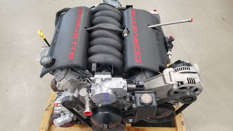 5.7 LS1 ENGINE WITH REMAN 4L60E TRANSMISSION 2000 C5 CORVETTE PULLOUT ...