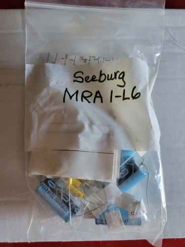 SEEBURG TUBE AMP CAP CAPACITORS MRA-1 L6 1950's Models 100 Jukebox | eBay