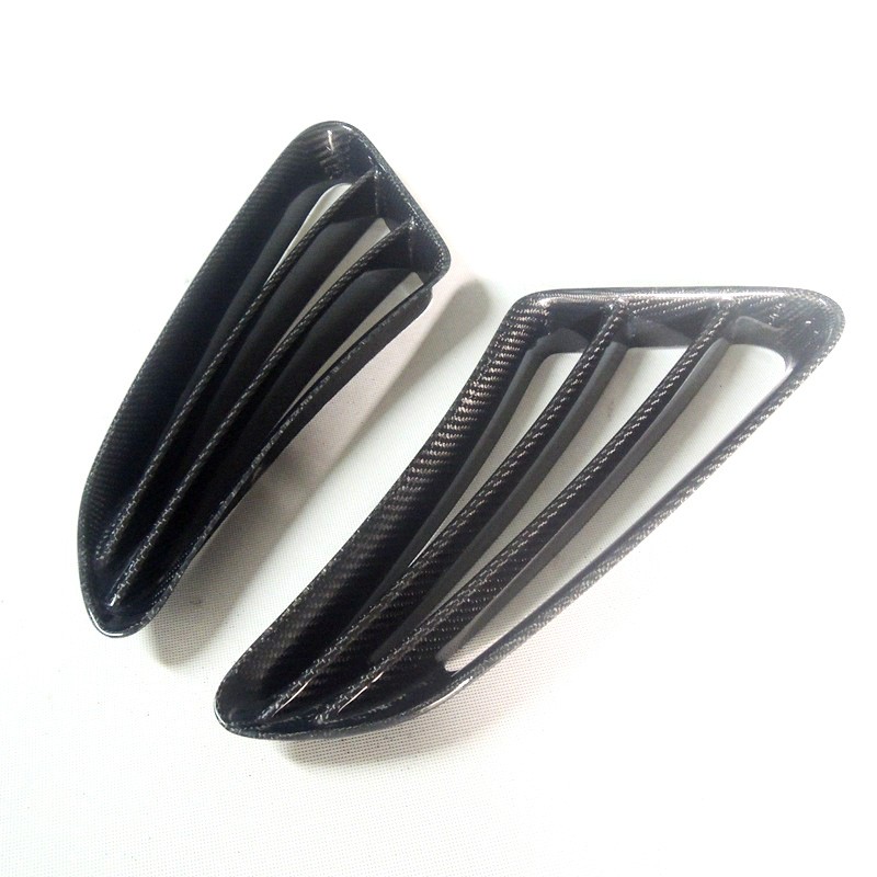 Real Carbon Rear Side Air Intake Vent Cover Trim For Porsche Cayman 987 ...