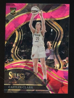 2024 Panini WNBA Pink Ice Prizm #218 Caitlin Clark RC Rookie " GRADE ME ...