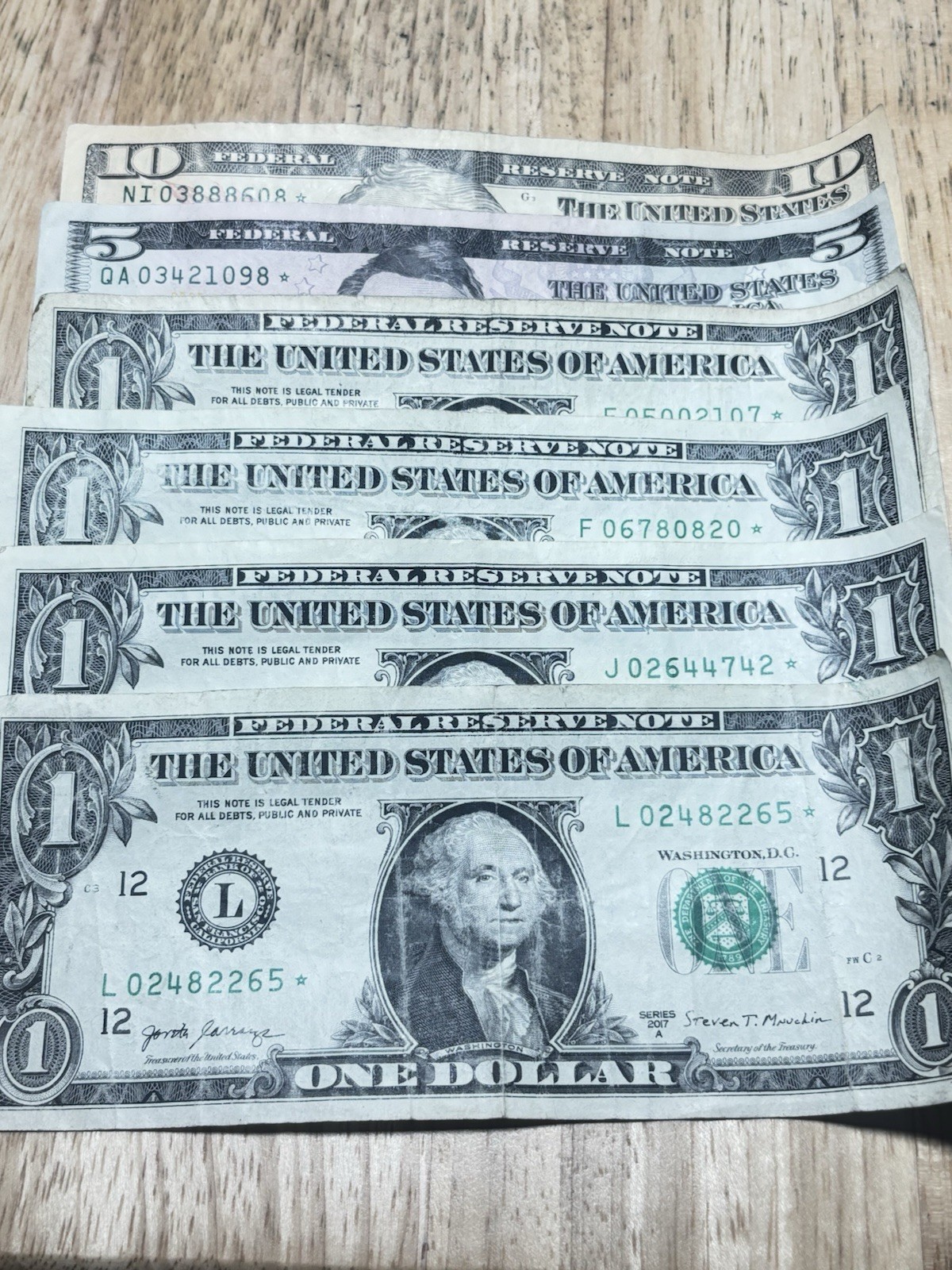 $19 Worth Of Star Note Bills. Last Chance before going back into ...