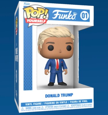 Donald Trump Funko Pop #02 New! *Chance of rare Blue Suit!* | eBay