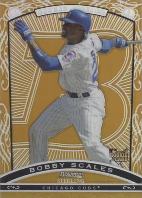 2009 Bowman Sterling - Bobby Scales #BS-BS Gold Refractor /50 (RC) for ...