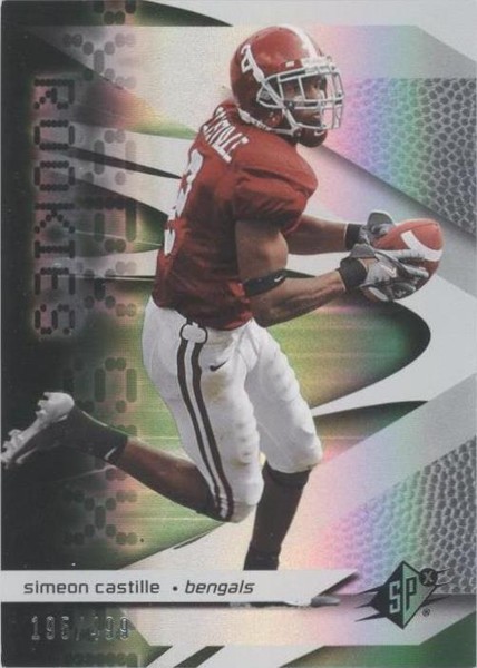 2008 SPx - Rookies Green #141 Simeon Castille /499 (RC) for sale online ...