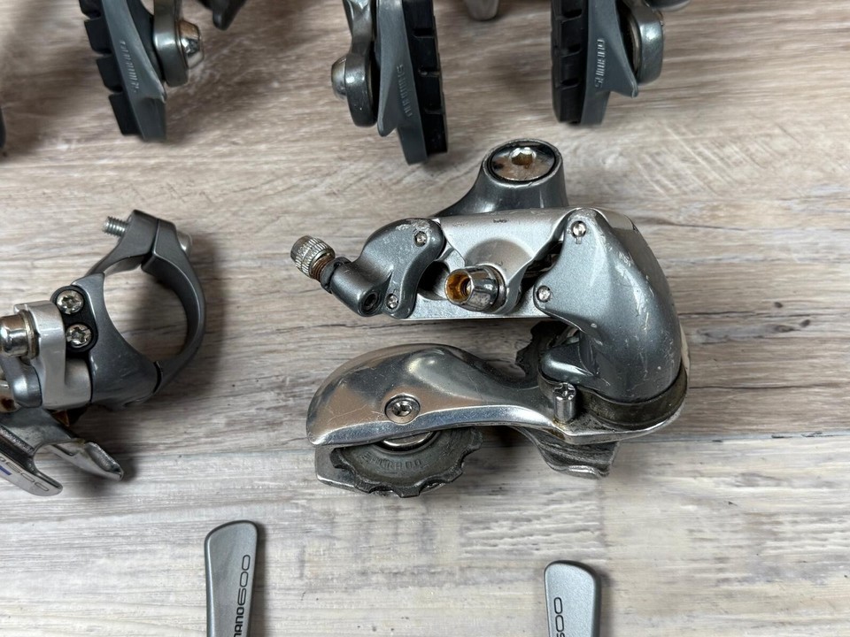 Shimano 600 Tricolor 7 Speed Groupset A1 | eBay