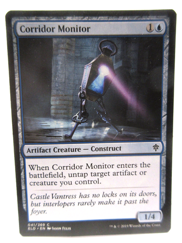 Magic The Gathering Card One (1) Corridor Monitor Artifact Creature ...
