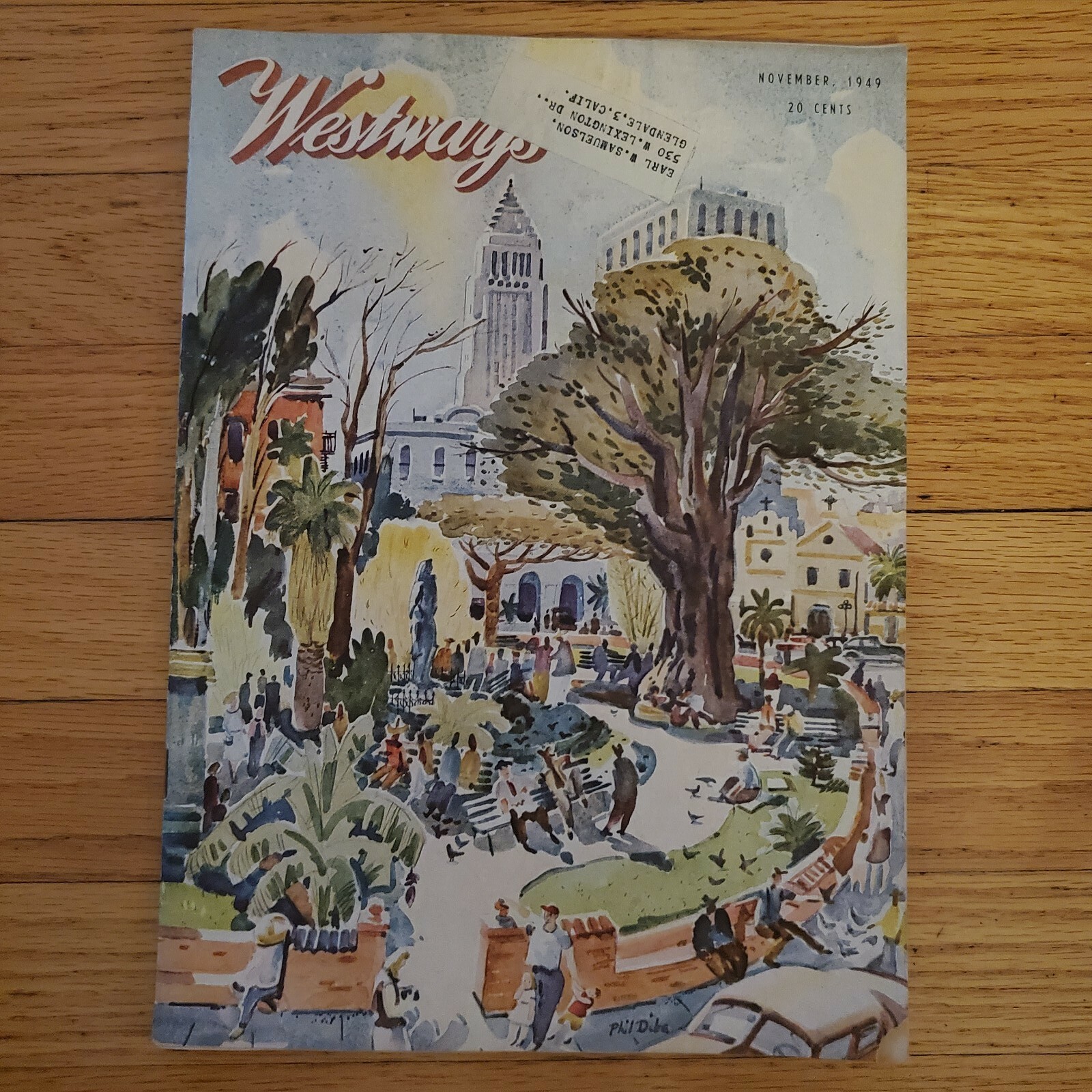 Westways Magazine November 1949 AAA Great Ads Beautiful MCM Cover ...