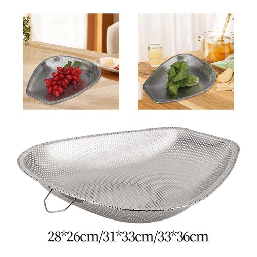 Food Strainer Basket Mesh Colander Kitchen Accessories Fruit Washing ...
