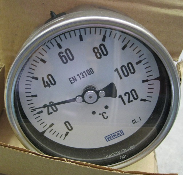 WIKA En 13190 Gas Actuated Thermometer Sensor 6'' Gauge 11052qf9 0-400 ...