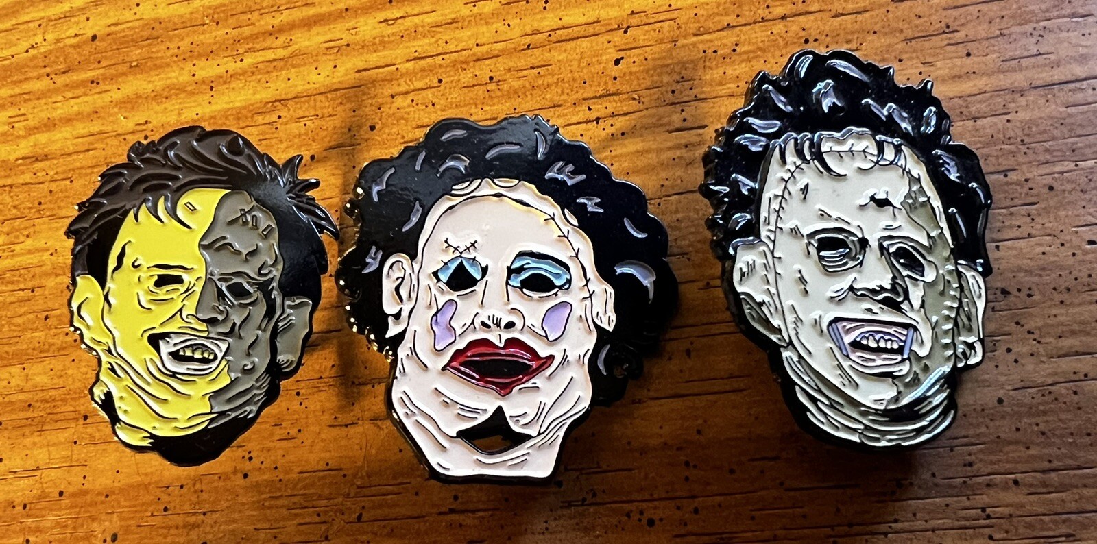 Trick Or Treat Studios Leatherface Horror Pin Set Texas Chainsaw ...