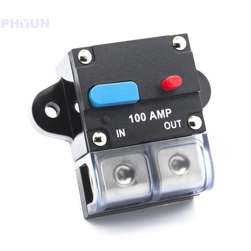 100A Automatic Fuse Switch Car Electric Accessories 12V-48V Splash ...