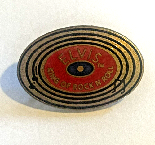 VTG Elvis Presley Pin King of Rock n Roll Pin Buckles of America | eBay