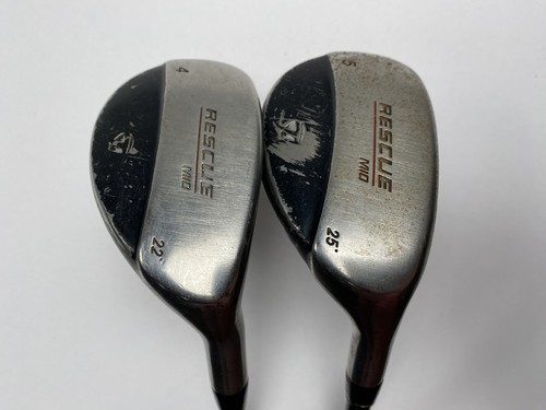 Taylormade Rescue Mid 4 & 5 Hybrid Set 22* 25* 65g Regular Graphite ...