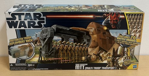 STAR WARS Trade Federation Multi Troop Transport Battle Droid Carrier ...