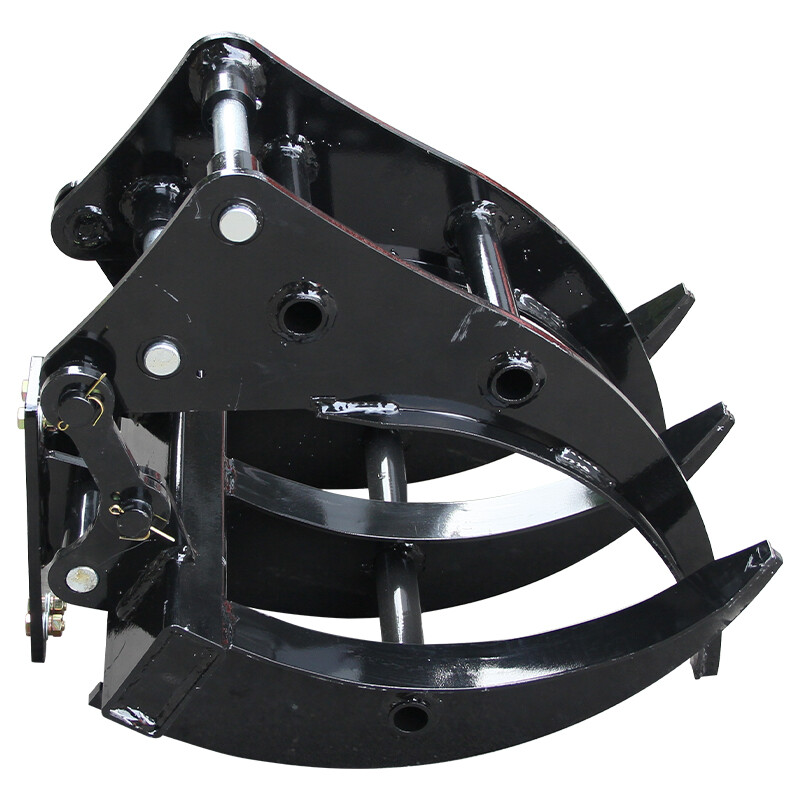 Excavator Grabber Attachments for Mini Digger Wood Grabber Grapple Free ...