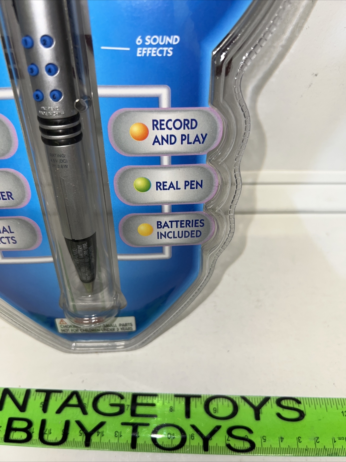 Vintage 1995 Tiger Talkboy F/x Recording Pen With Voice Changer Home ...