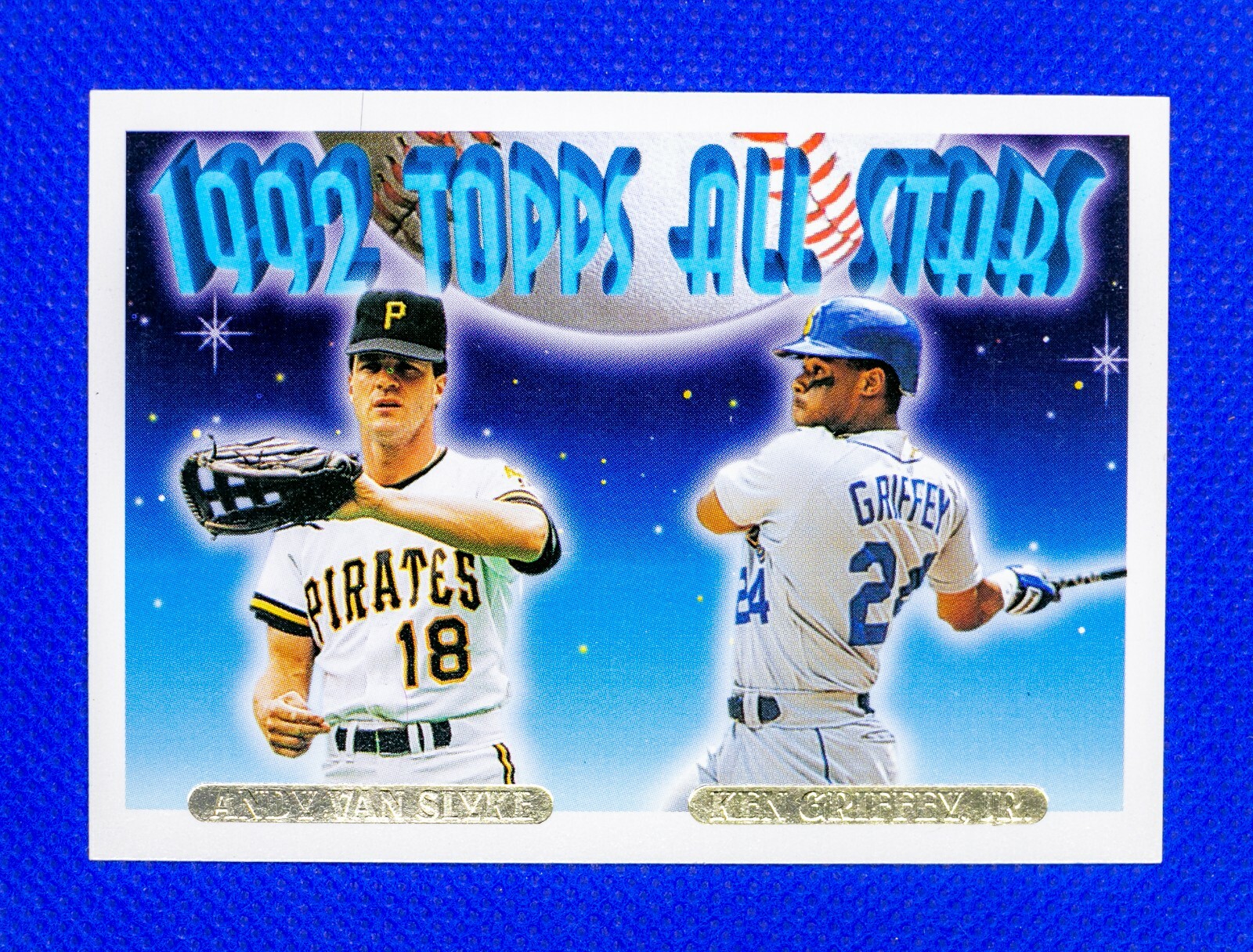 Ken Griffey Jr. #405 (1993 Topps Gold) All-Stars Outfielders, Mariners ...